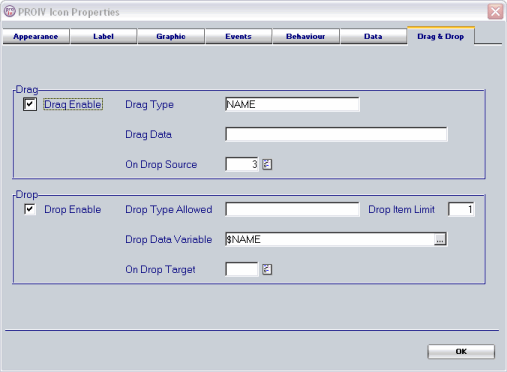 Drag and Drop in Open Client Overview